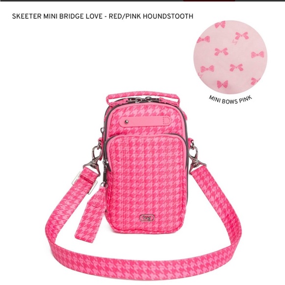 lug | Bags | Lug Skeeter Mini Bridge Love Convertible Crossbody Pink ...